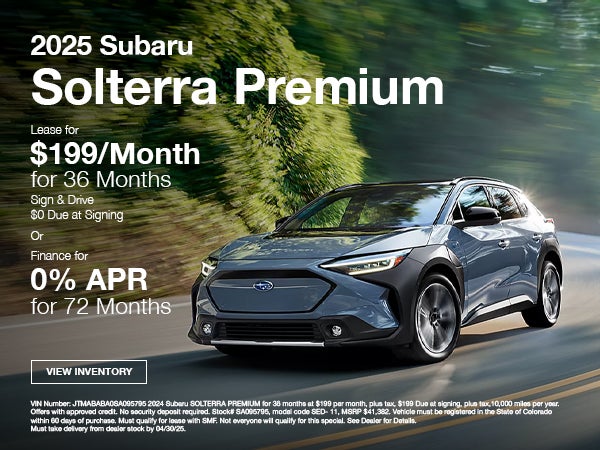 Subaru Dealer in Longmont CO | Valley Subaru of Longmont